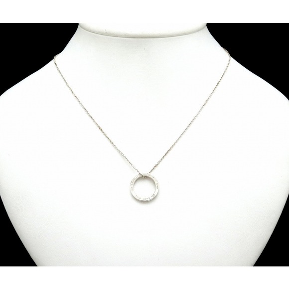 Tiffany & Co. | Bags | Tiffany Co Interlocking Circle Pendant Necklace ...